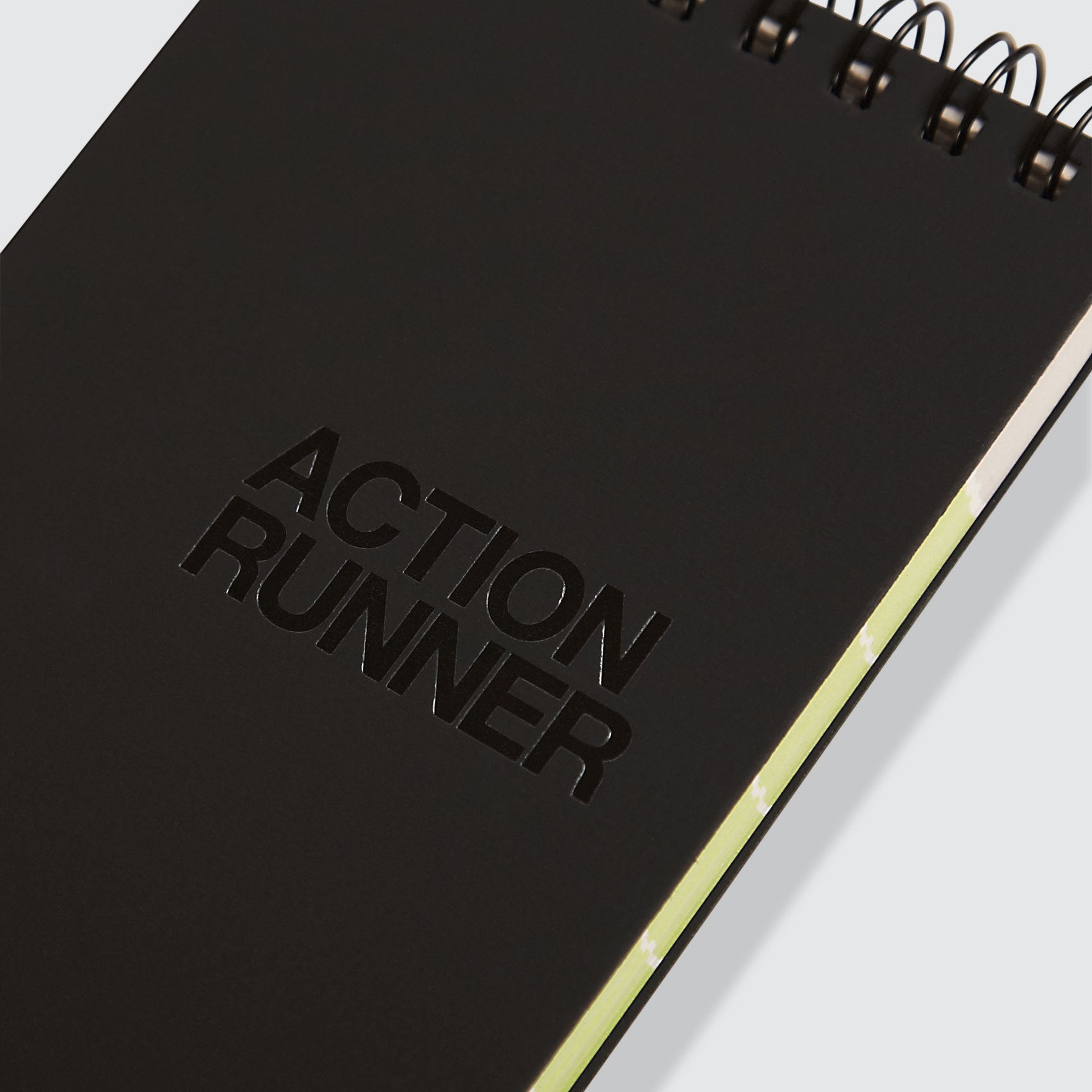 Action Runner notebook - Action Method by Behance